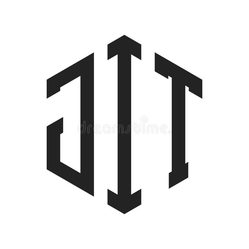 JIT Logo Design. Initial Letter JIT Monogram Logo Using Hexagon Shape ...