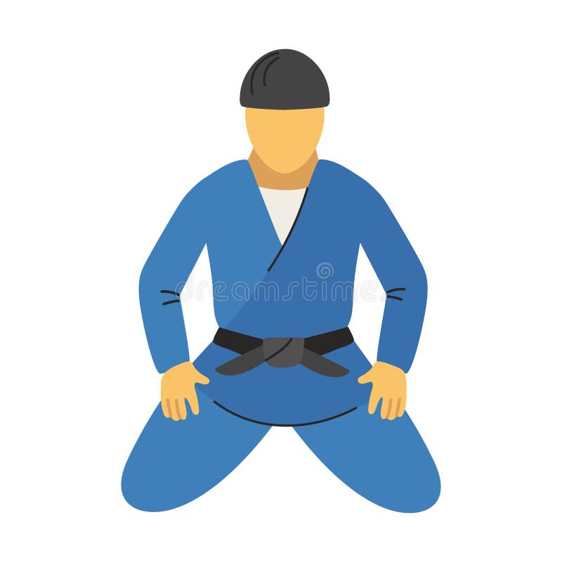 Jiu Jitsu Icon Clipart Logotype Isolated Illustration Stock ...