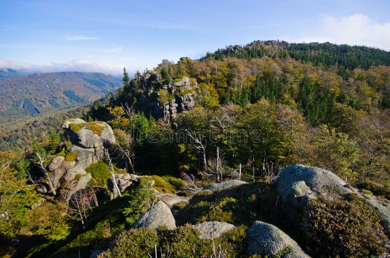 Jizera Mountains, Czech Republic Stock Photo - Image of hill, poland ...