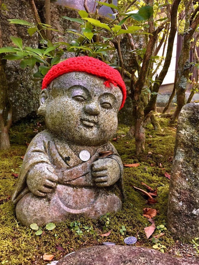 Jizo Statue - Daisho-in, Miyajima Stock Photo - Image of religion ...