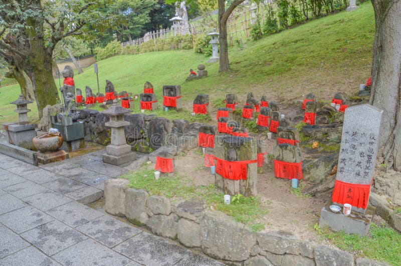 Jizo at the Kohfukuji Temple Nara Japan Editorial Photo - Image of ...