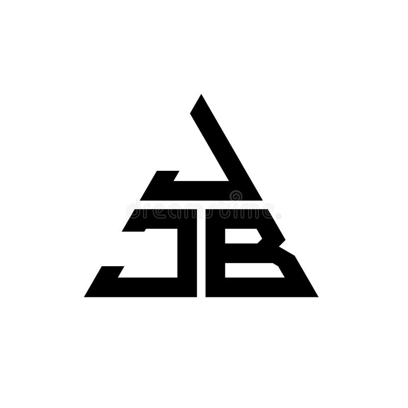 JJB Triangle Letter Logo Design with Triangle Shape. JJB Triangle Logo ...