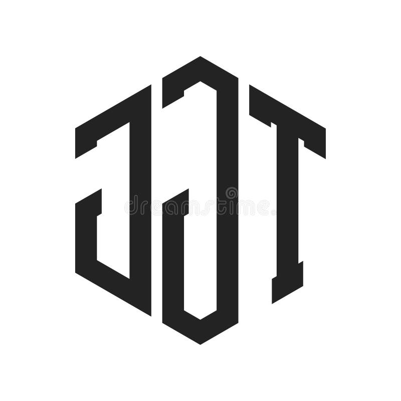 JJT Logo Design. Initial Letter JJT Monogram Logo Using Hexagon Shape ...