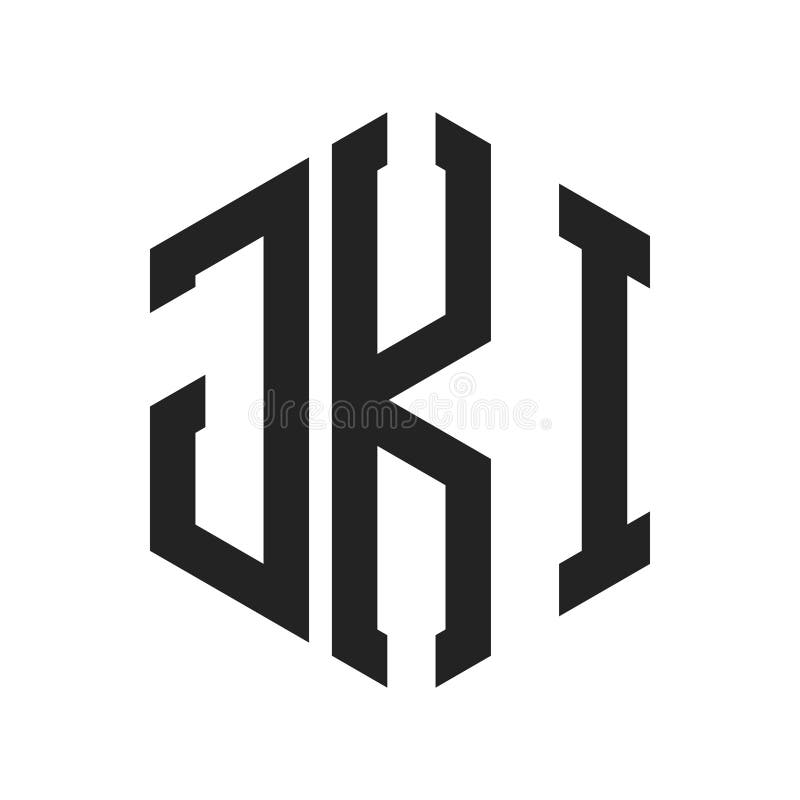 JKI Logo Design. Initial Letter JKI Monogram Logo Using Hexagon Shape ...