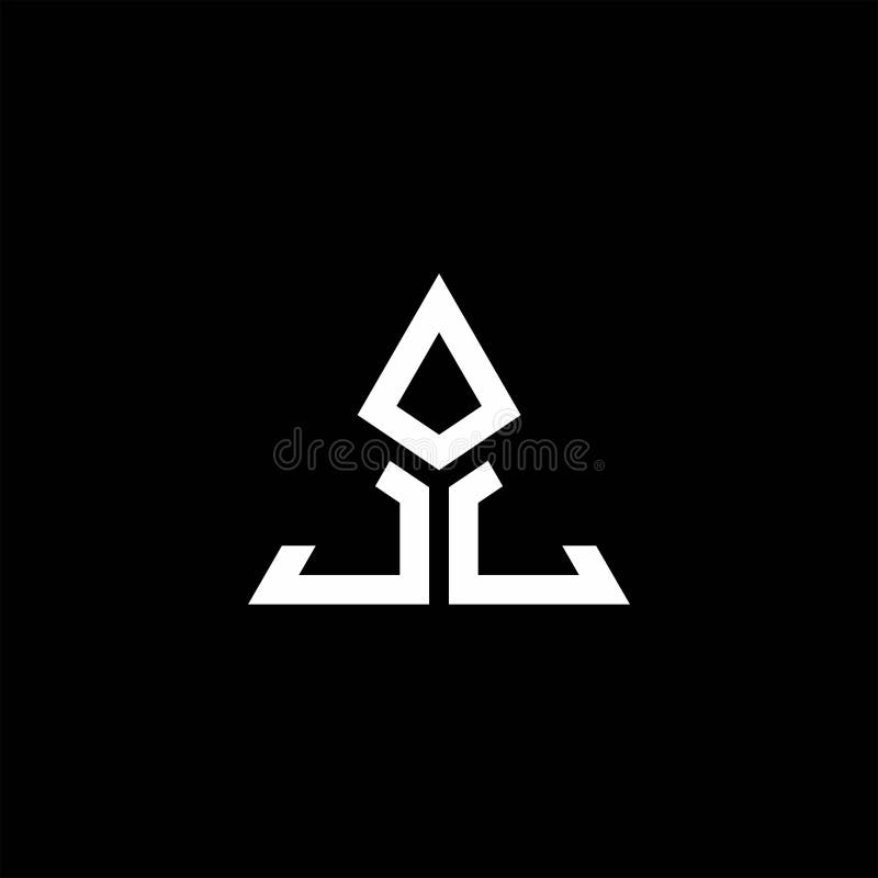 JL Monogram Logo With 3 Pieces Shape Isolated On Triangle Stock Vector ... JL Monogram Logo With 3 Pieces Shape Isolated On Triangle Stock Vector ...