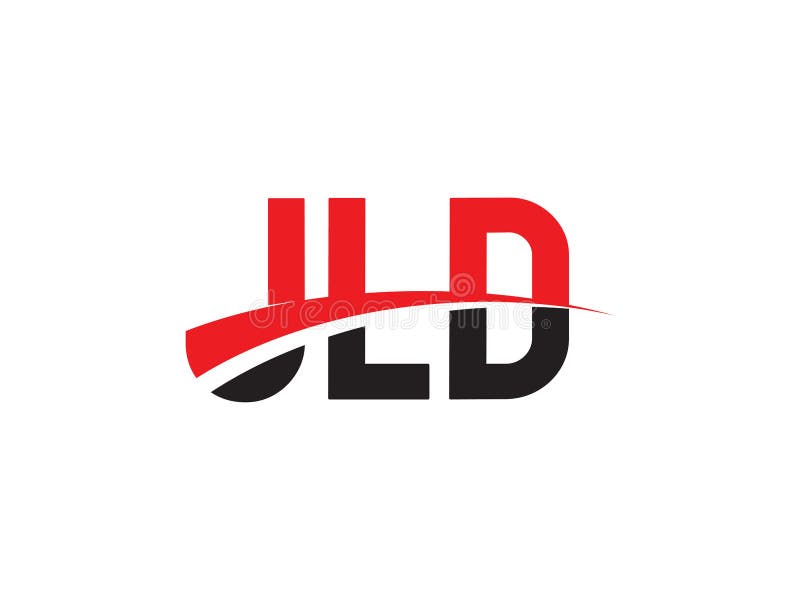 JLD Letter Initial Logo Design Vector Illustration Stock Vector ...
