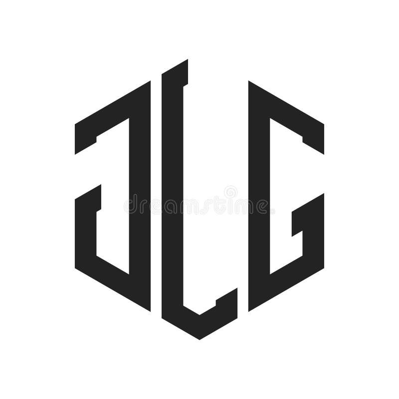 JLG Logo Design. Initial Letter JLG Monogram Logo Using Hexagon Shape ...