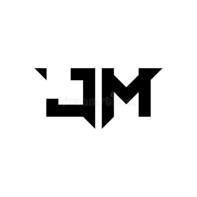 JM Logo Monogram Design Template Stock Vector - Illustration of logo ...