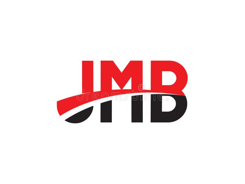 JMB Letter Initial Logo Design Vector Illustration Stock Vector ...