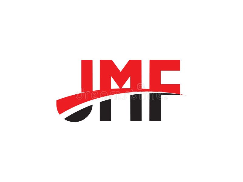 JMF Letter Initial Logo Design Vector Illustration Stock Vector ...