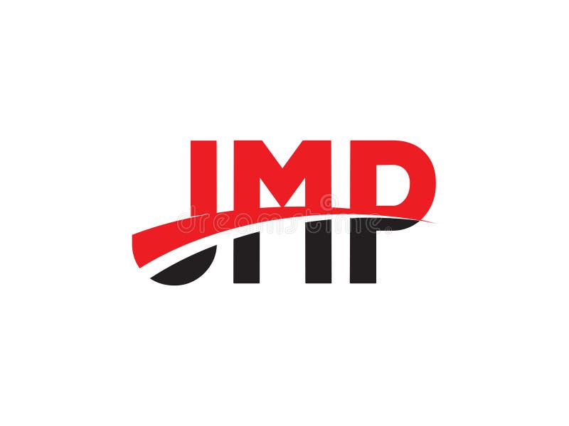JMP Letter Initial Logo Design Vector Illustration Stock Image - Image ...