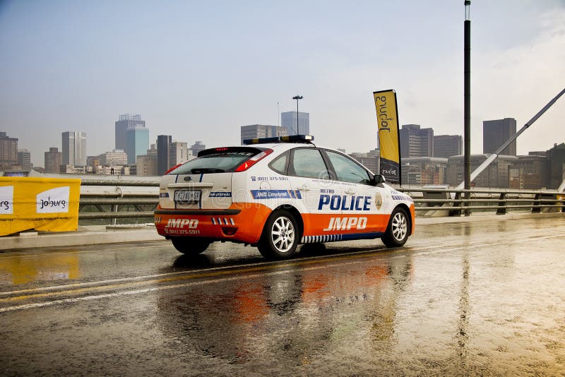 JMPD Police Patrol Vehicle editorial image. Image of warrant - 22768055
