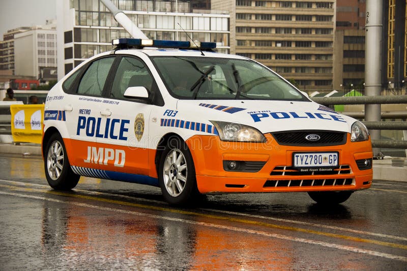 JMPD Police Patrol Vehicle editorial image. Image of automobile - 22768075