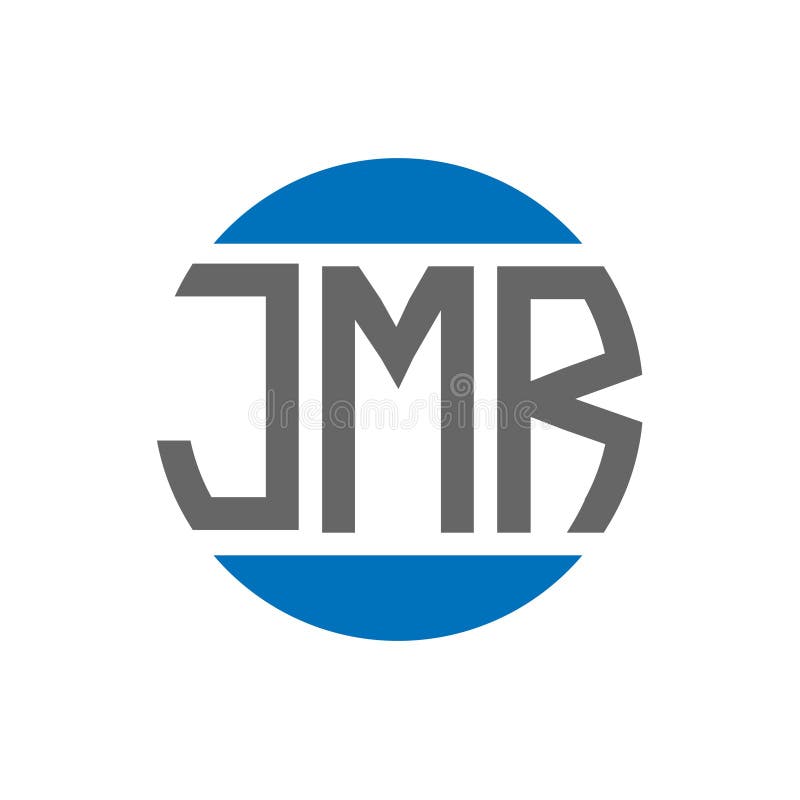 JMR Letter Logo Design on White Background. JMR Creative Initials ...