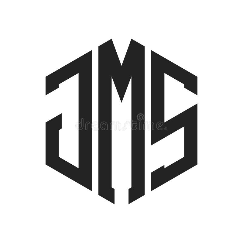 JMS Logo Design. Initial Letter JMS Monogram Logo Using Hexagon Shape ...