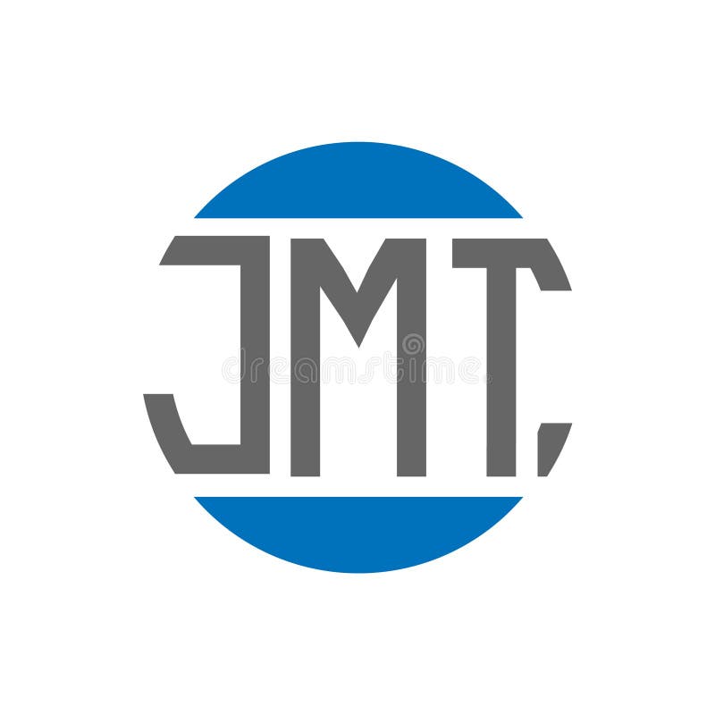 JMT Letter Logo Design on White Background. JMT Creative Initials ...