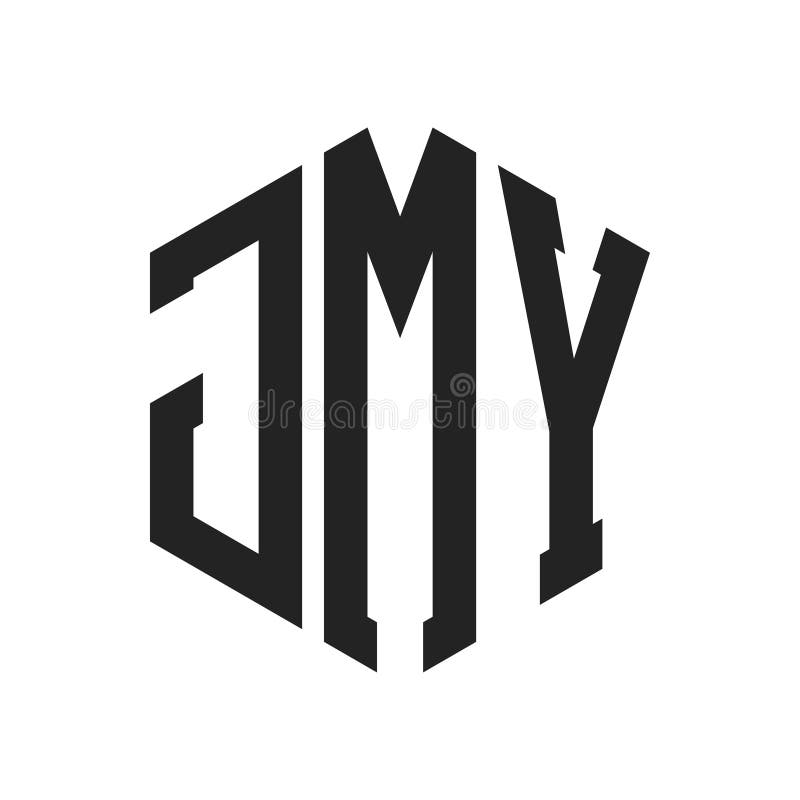 JMY Logo Design. Initial Letter JMY Monogram Logo Using Hexagon Shape ...
