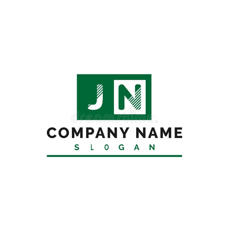 JN Letter Logo Design. JN Letter Logo Vector Illustration - Vector ...
