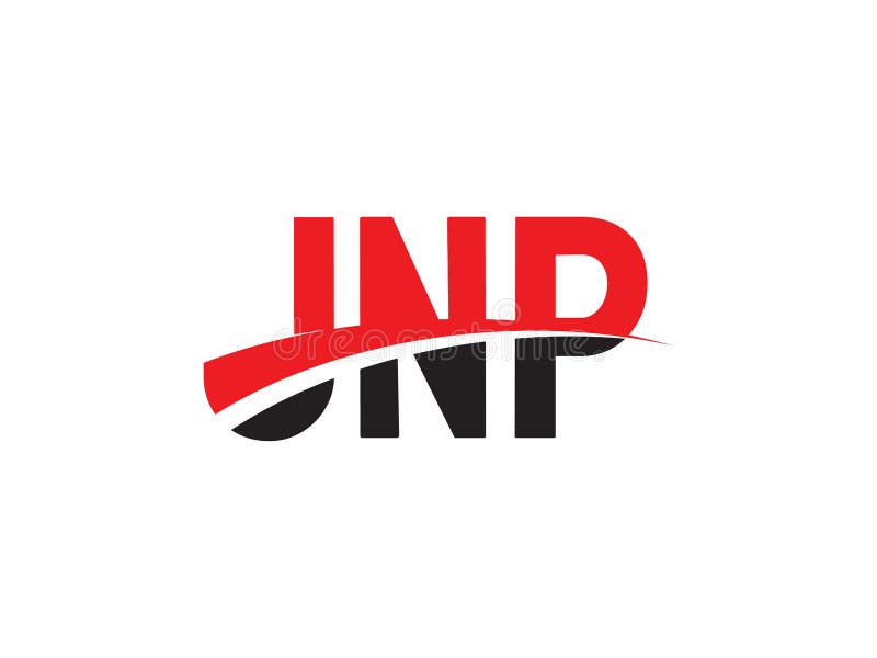 JNP Letter Initial Logo Design Vector Illustration Stock Image - Image ...