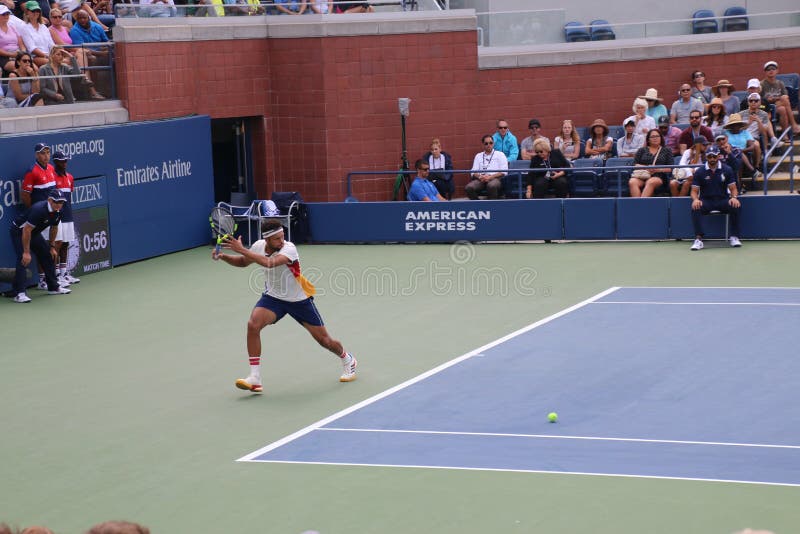 Jo-Wilfried Tsonga editorial stock image. Image of meadows - 98868794