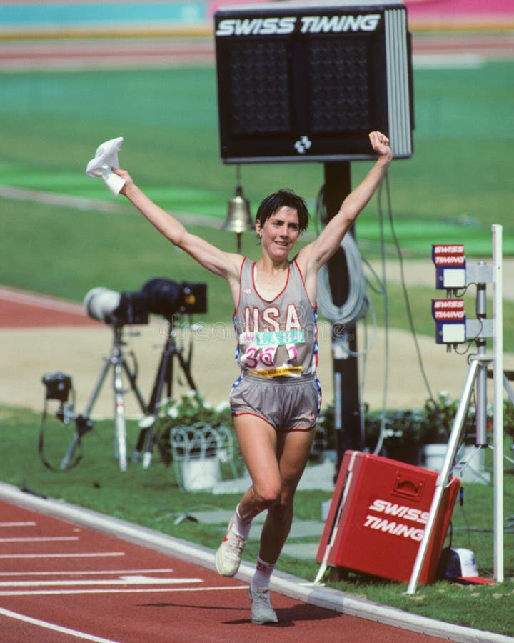 Joan Benoit photo éditorial. Image du pris, joan, champion - 76434411