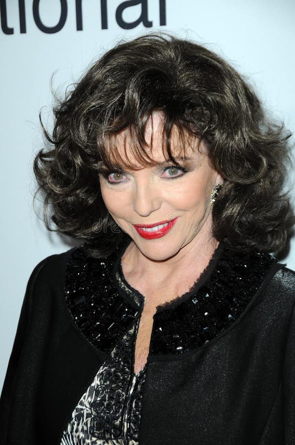 Joan Collins editorial stock image. Image of california - 59246979