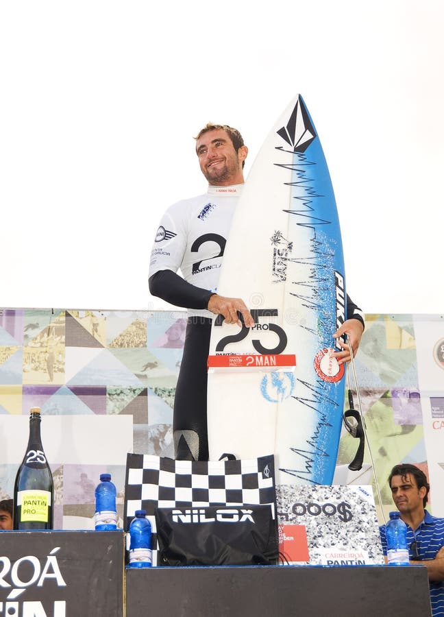 Joan Duru, Pantin Classic 2012 Editorial Stock Image - Image of surfer ...
