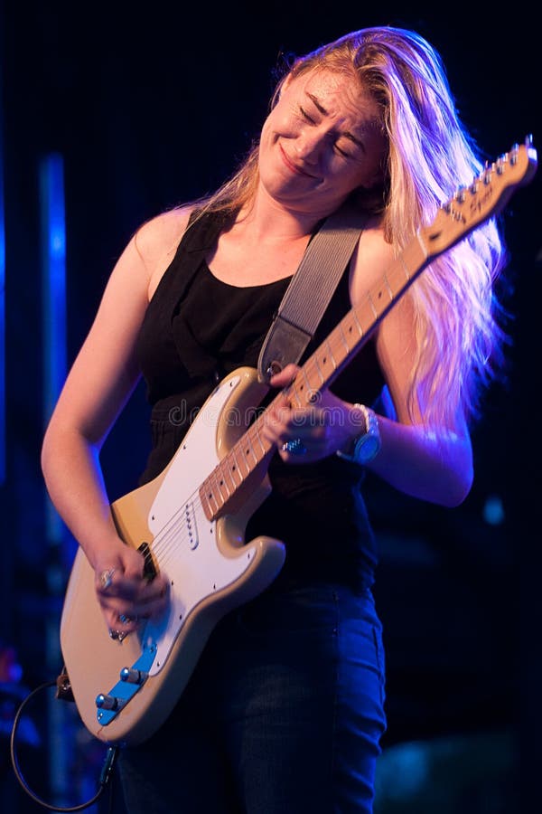 Joanne Shaw Taylor editorial stock photo. Image of hair - 20890573