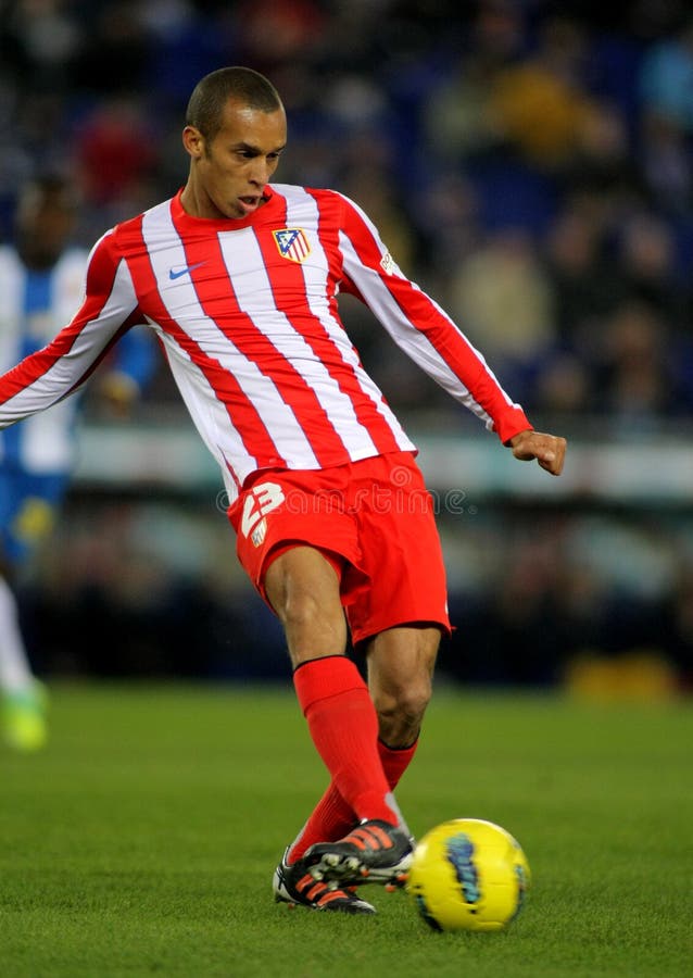 Joao Miranda of Atletico De Madrid Editorial Photography - Image of ...