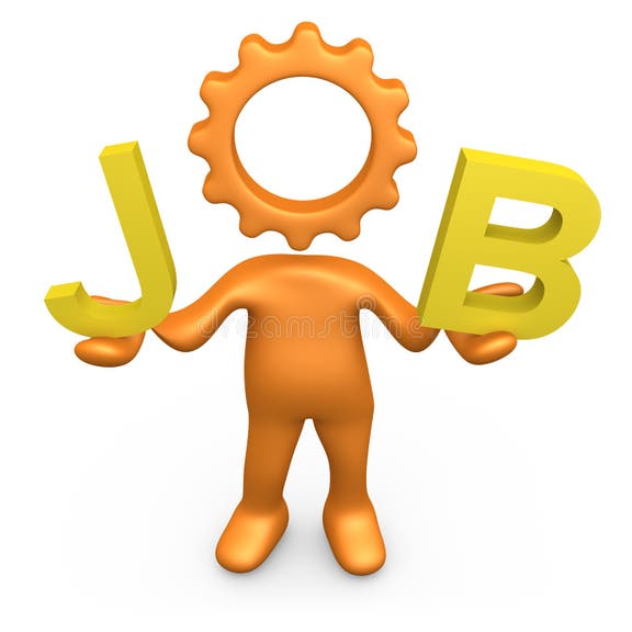 Job stock illustration. Illustration of productivity, mechanism - 6100923