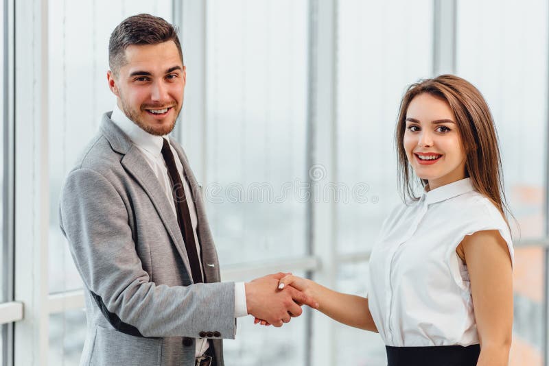 Job Applicant Having Interview with HR Manager in Office. Stock Photo ...