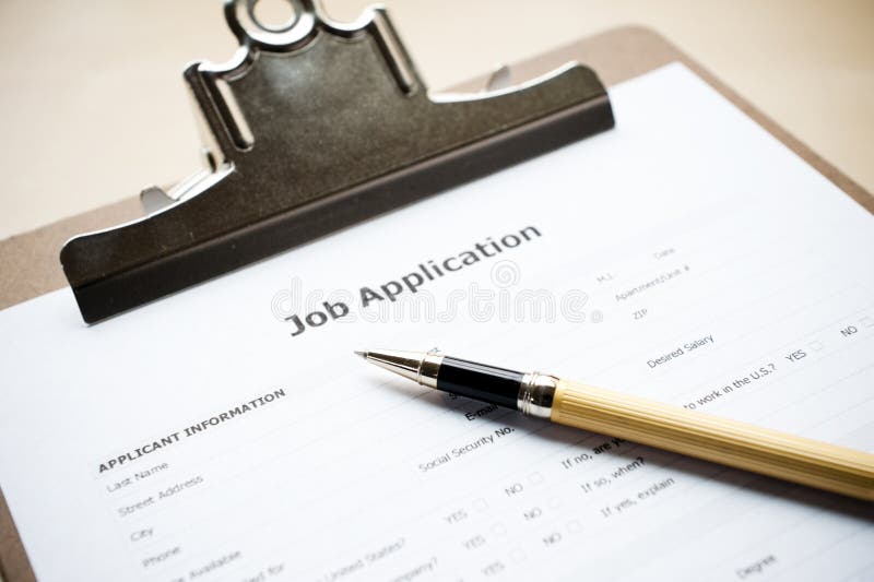 Job application stock image. Image of professional, application - 18996399