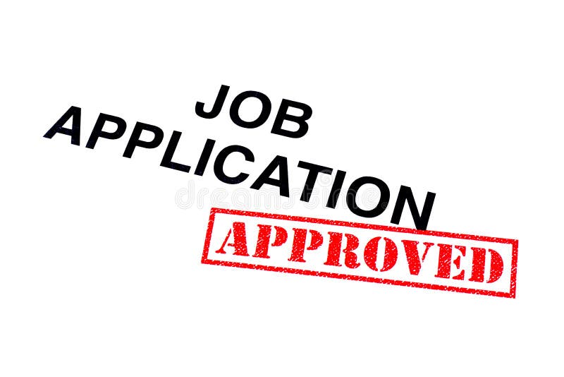 Job Application Approved stock image. Image of rejected - 127808217