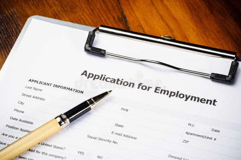 Job application stock image. Image of write, application - 30493635