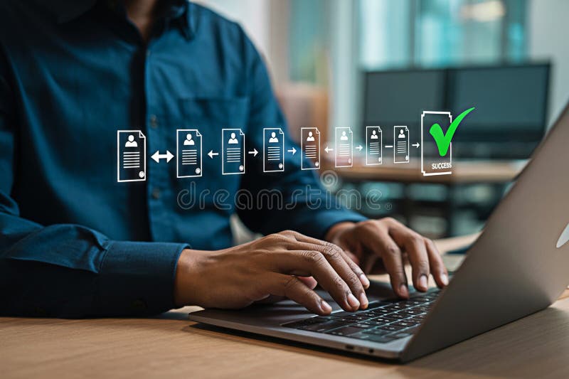 Typing Job Application Stock Illustrations – 1,039 Typing Job ...