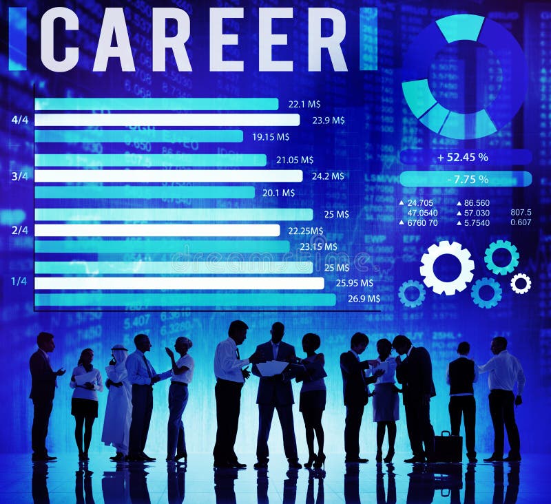 Job Career Occupation Working Concept Stock Image - Image of discussion ...