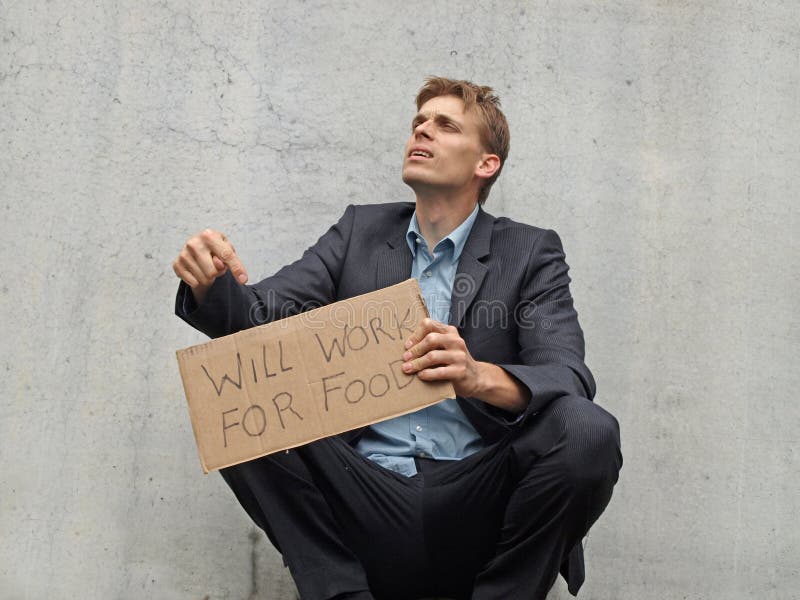 Job creation stock photo. Image of billion, cardboard - 21075374