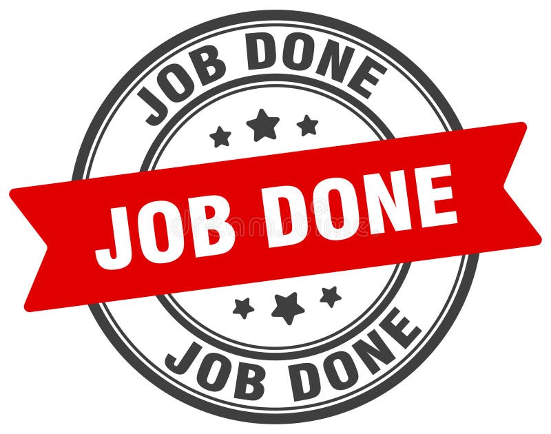 Job Done Stamp Transparent Background Stock Illustrations – 21 Job Done ...