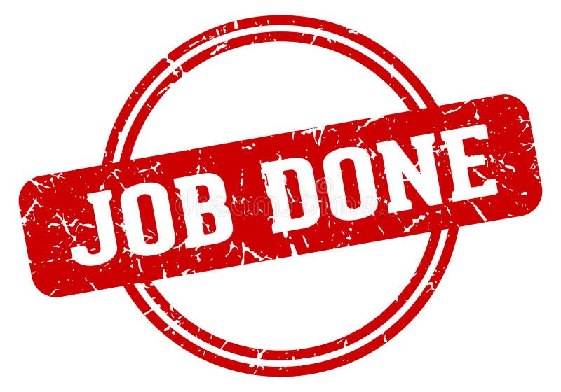 Done Job Stamp Stock Illustrations – 1,328 Done Job Stamp Stock ...