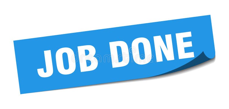 Get it Done. Sticker for Social Media Content. Vector Hand Drawn ...