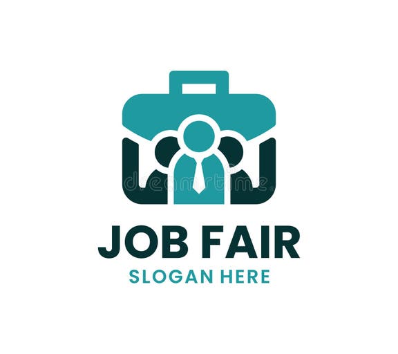 Job Fair Logo stock vector. Illustration of interview - 239089609