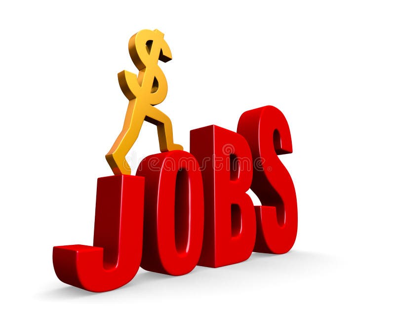 Job Growth stock illustration. Illustration of business - 24297349