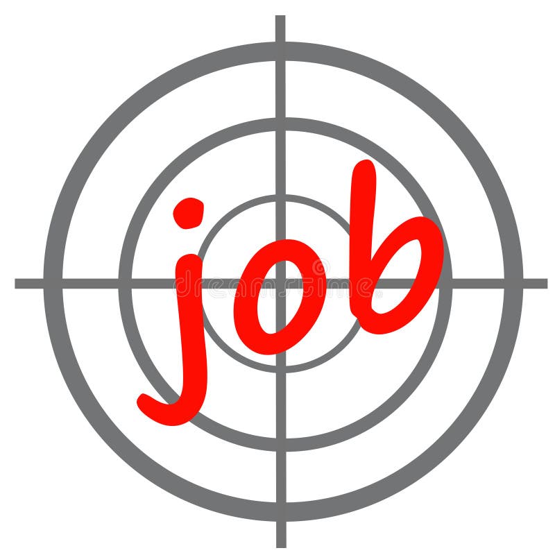 Job hunt stock illustration. Illustration of hire, executive - 15761548