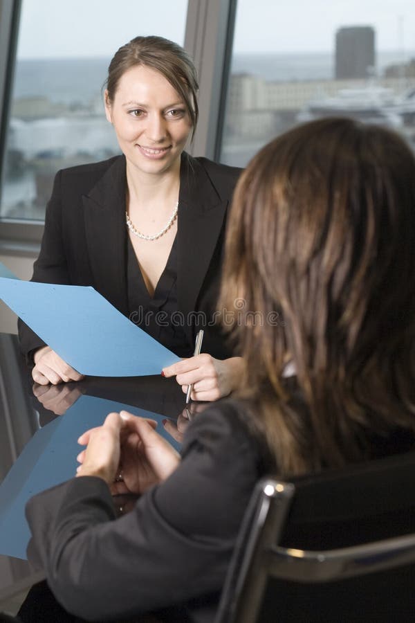 Job Interview stock image. Image of business, cheerful - 9179941