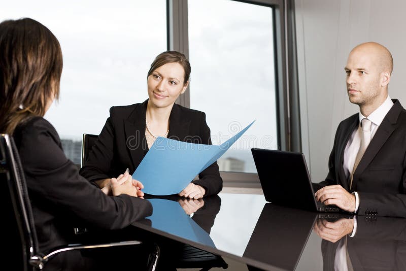 Job Interview stock image. Image of recruitment, occupation - 8968739