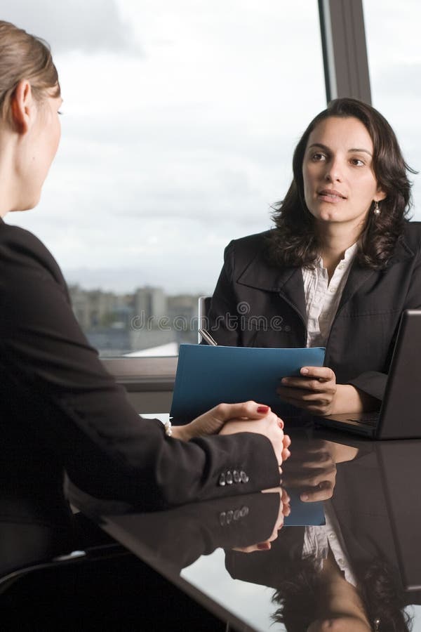 Job Interview Application stock image. Image of agree, meeting - 602125