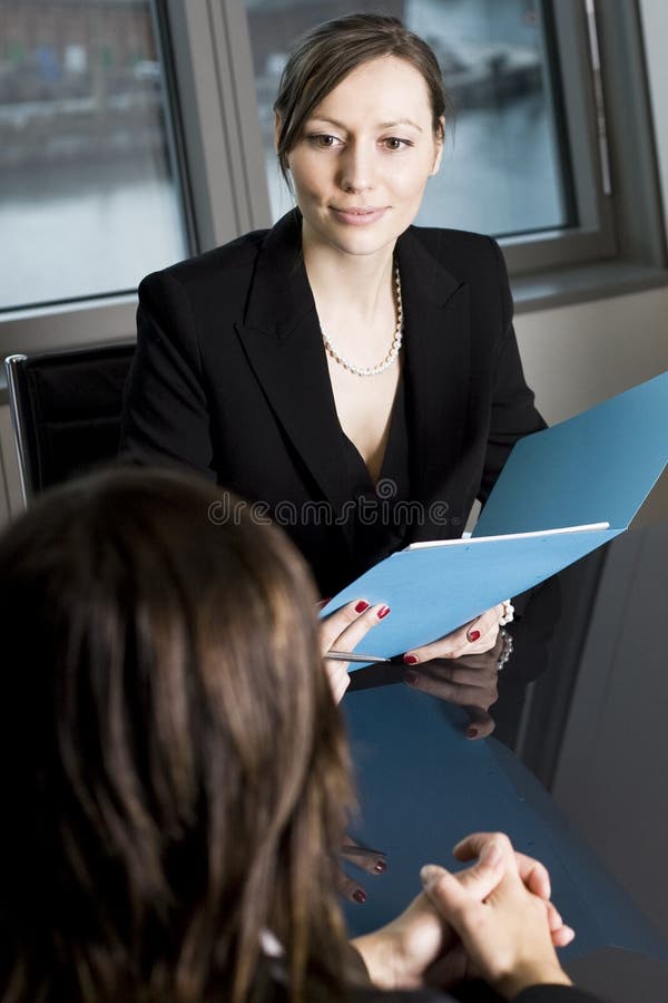 Job Interview stock image. Image of business, cheerful - 9179941