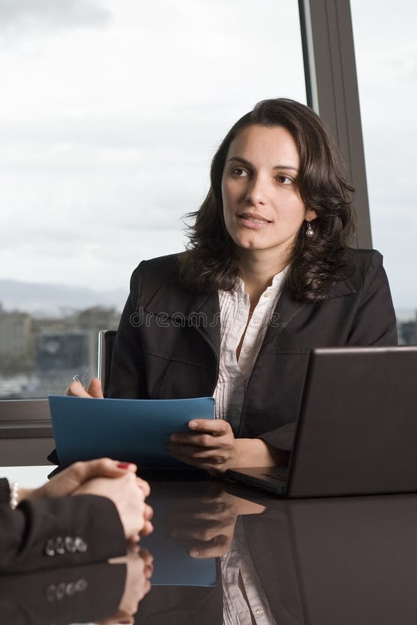 Job Interview stock image. Image of beautiful, expertise - 9180145