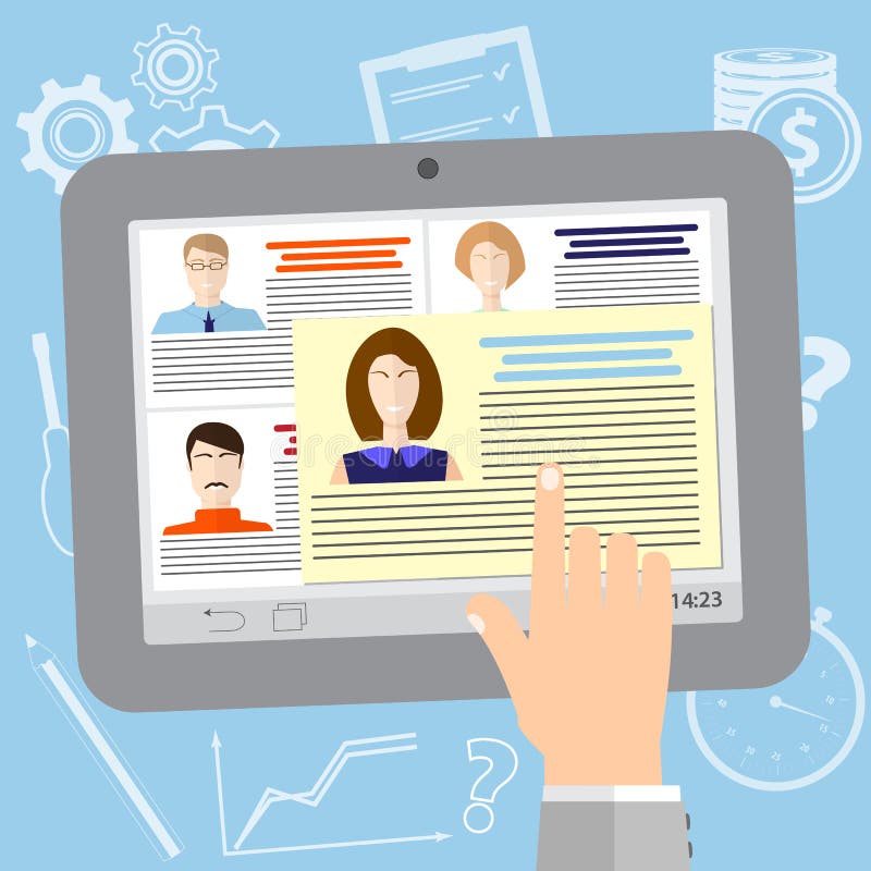 Icon Job Interview Stock Illustrations – 25,458 Icon Job Interview ...