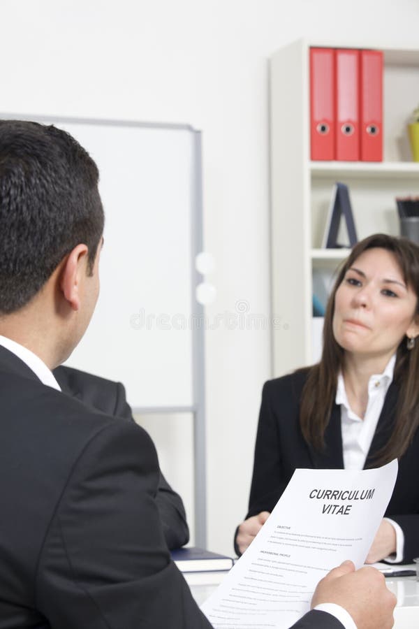 Job interview stock image. Image of caucasian, employee - 32571117